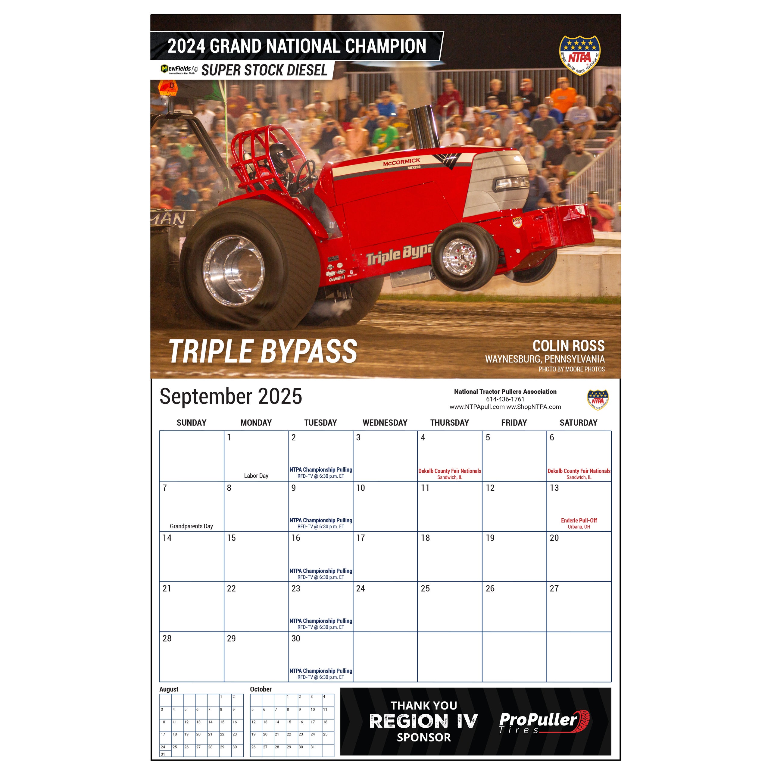 2025 Calendar | The NTPA Shop